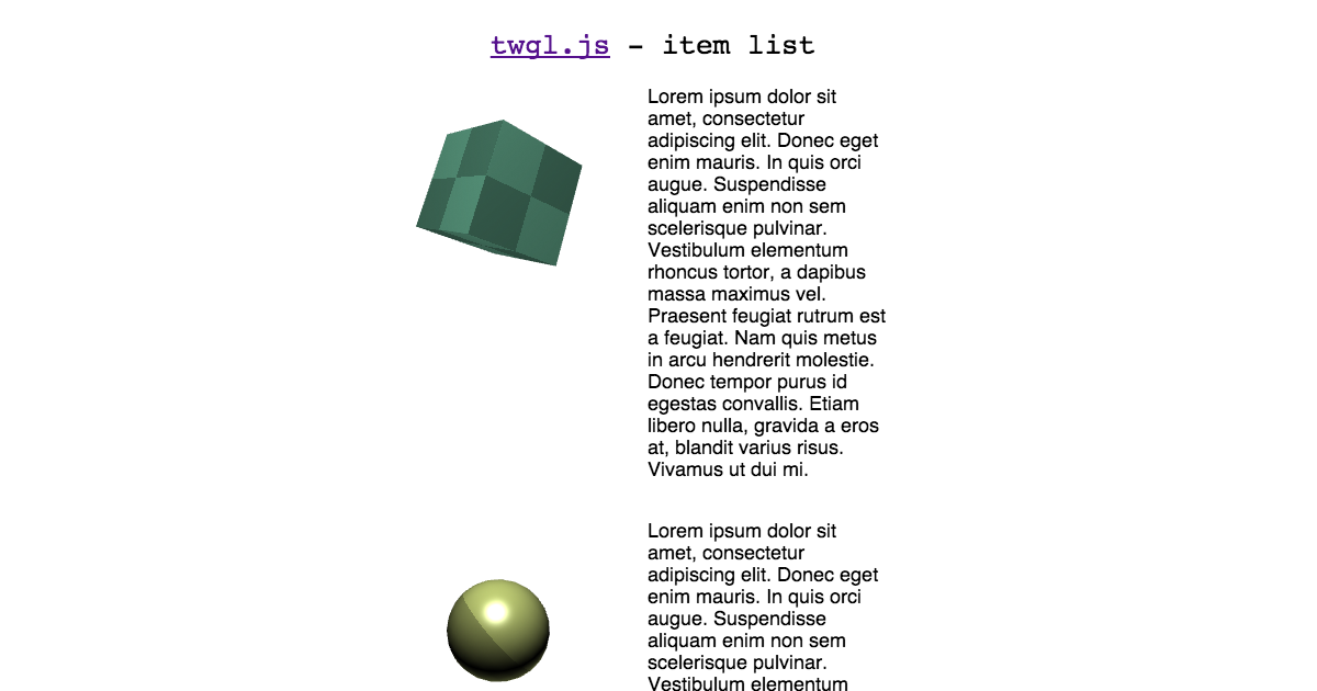 twgl.js - item list